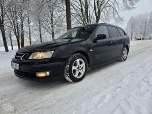 Black Saab 9-3 2005 in Radviliskis, with an engine capacity of 1.90 L and mileage of 365 thousand km for 1180 €, photo 5 on AUTOMOTO.COM.LV