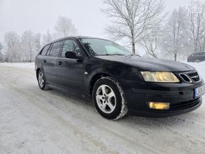 Black Saab 9-3 2005 in Radviliskis, with an engine capacity of 1.90 L and mileage of 365 thousand km for 1180 €, photo 6 on AUTOMOTO.COM.LV