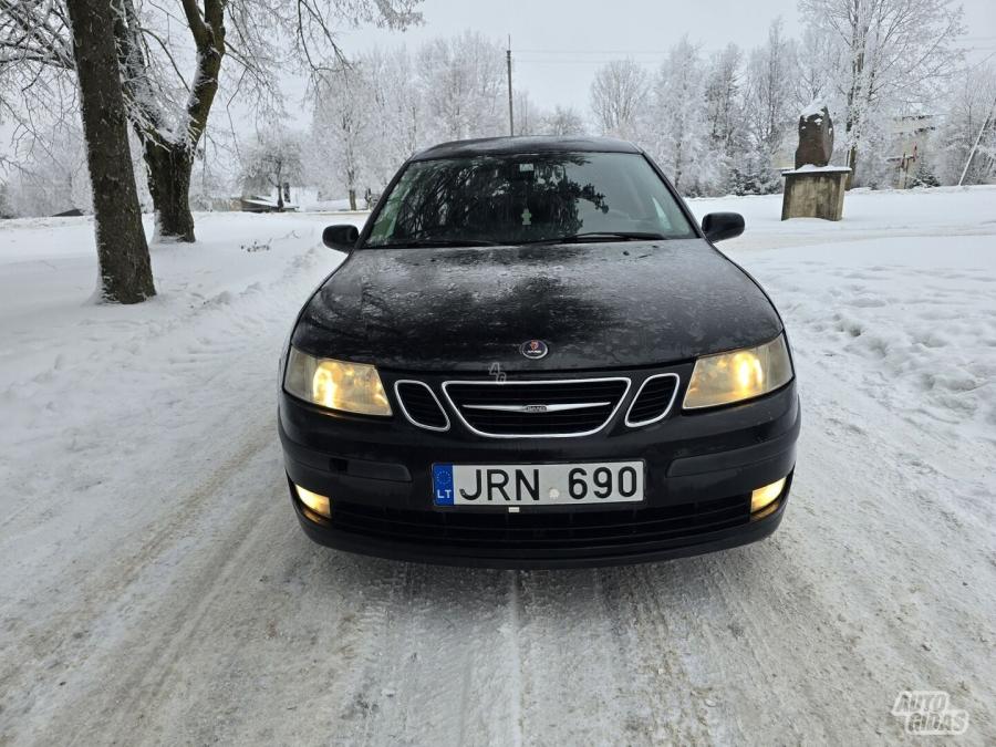Black Saab 9-3 2005 in Radviliskis, with an engine capacity of 1.90 L and mileage of 365 thousand km for 1180 €, photo 9 on AUTOMOTO.COM.LV