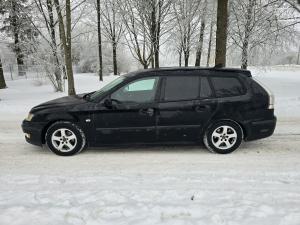 Black Saab 9-3 2005 in Radviliskis, with an engine capacity of 1.90 L and mileage of 365 thousand km for 1180 €, photo 12 on AUTOMOTO.COM.LV