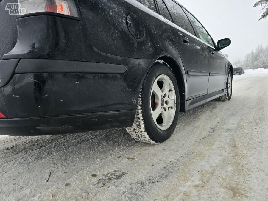 Black Saab 9-3 2005 in Radviliskis, with an engine capacity of 1.90 L and mileage of 365 thousand km for 1180 €, photo 13 on AUTOMOTO.COM.LV