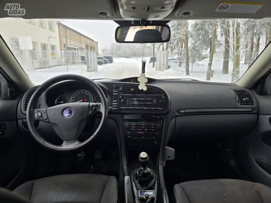 Black Saab 9-3 2005 in Radviliskis, with an engine capacity of 1.90 L and mileage of 365 thousand km for 1180 €, photo 19 on AUTOMOTO.COM.LV