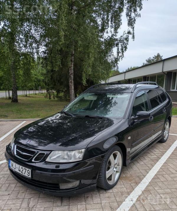 Melns Saab 9-3 2005 Tukums, ar dzinēja tilpumu 2.00 L un nobraukumu 213 tūkst. km par 1350 €, foto 1 vietnē AUTOMOTO.COM.LV