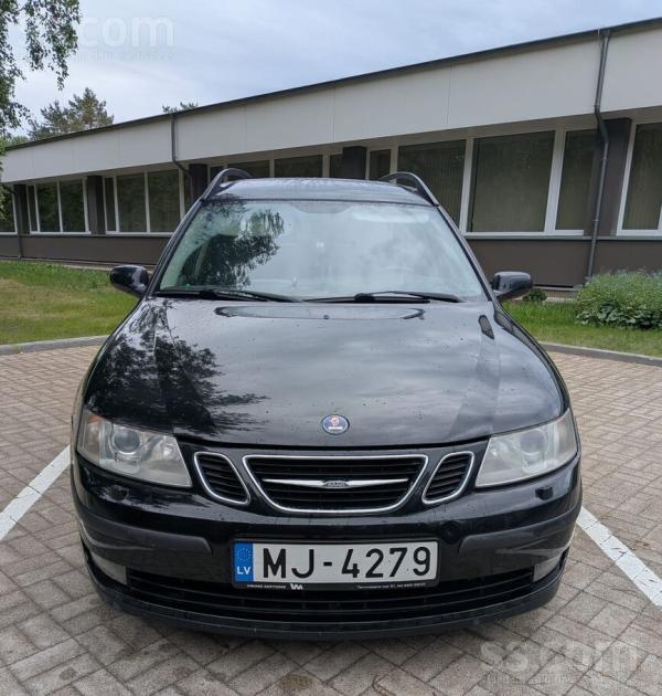 Melns Saab 9-3 2005 Tukums, ar dzinēja tilpumu 2.00 L un nobraukumu 213 tūkst. km par 1350 €, foto 3 vietnē AUTOMOTO.COM.LV