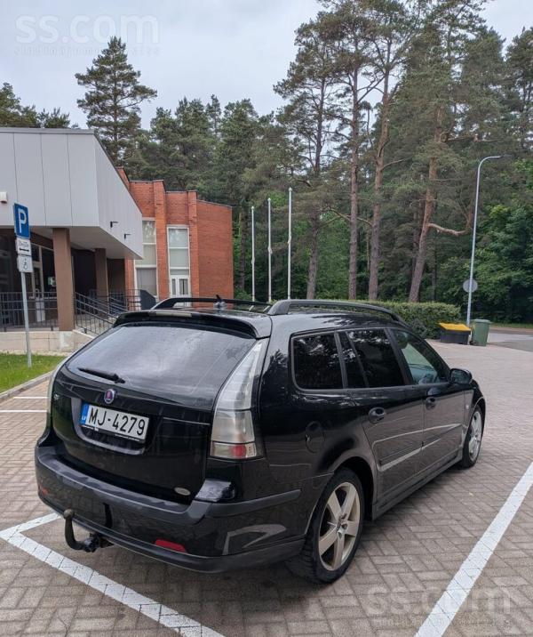 Melns Saab 9-3 2005 Tukums, ar dzinēja tilpumu 2.00 L un nobraukumu 213 tūkst. km par 1350 €, foto 5 vietnē AUTOMOTO.COM.LV