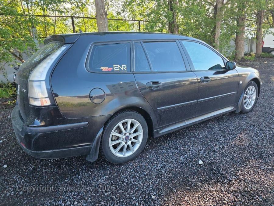 Черный Сааб 9-3 2005 в Таллин, объемом двигателя 1.90 л и пробегом 376 тыс. км за 799 €, фото 4 на AUTOMOTO.COM.LV