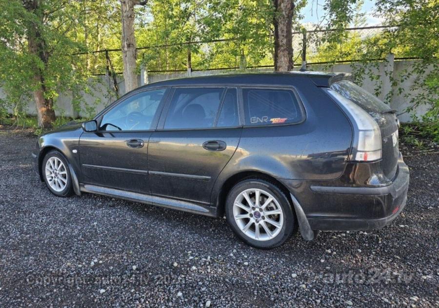 Черный Сааб 9-3 2005 в Таллин, объемом двигателя 1.90 л и пробегом 376 тыс. км за 799 €, фото 5 на AUTOMOTO.COM.LV
