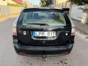 Black Saab 9-3 2005 in Kaunas, with an engine capacity of 1.91 L and mileage of 378 thousand km for 1250 €, photo 7 on AUTOMOTO.COM.LV