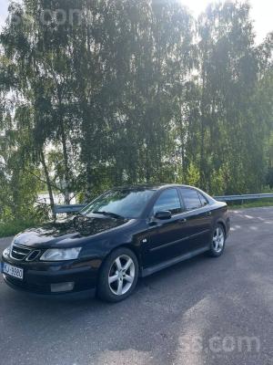Black Saab 9-3 2005 in Aizkraukle, with an engine capacity of 1.90 L and mileage of 430 thousand km for 850 €, photo  on AUTOMOTO.COM.LV