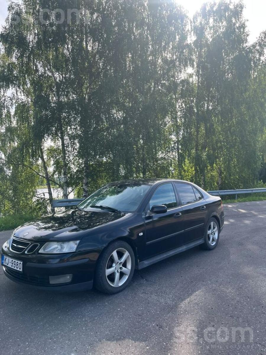 Melns Saab 9-3 2005 Aizkraukle, ar dzinēja tilpumu 1.90 L un nobraukumu 430 tūkst. km par 850 €, foto 1 vietnē AUTOMOTO.COM.LV