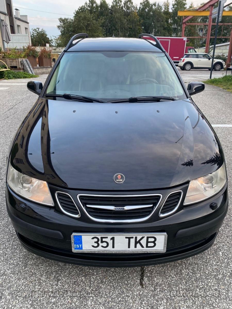 Melns Saab 9-3 2006 Tallina, ar dzinēja tilpumu 1.90 L un nobraukumu 337 tūkst. km par 1890 €, foto 1 vietnē AUTOMOTO.COM.LV