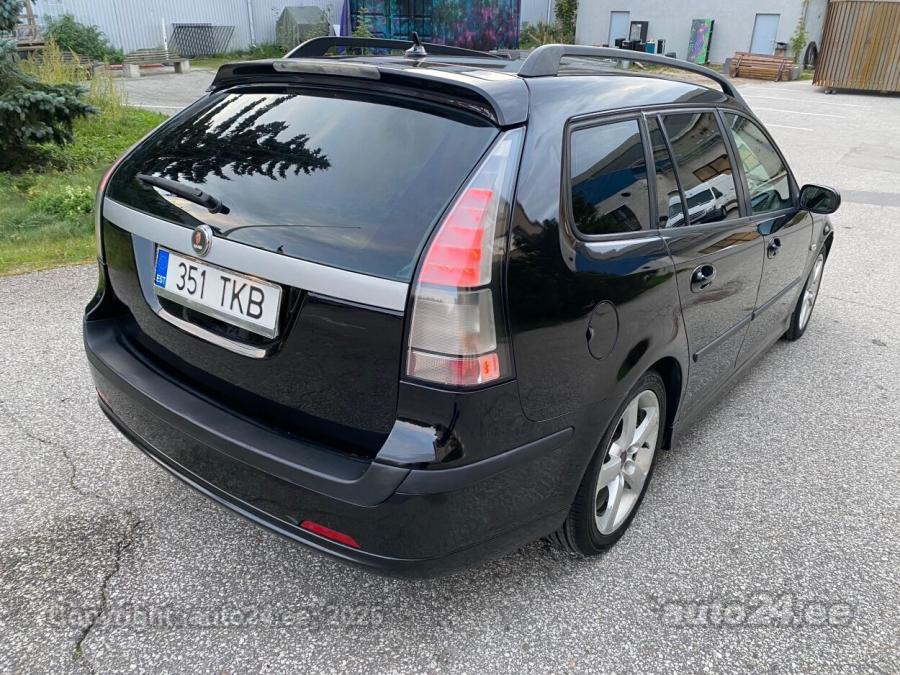 Melns Saab 9-3 2006 Tallina, ar dzinēja tilpumu 1.90 L un nobraukumu 337 tūkst. km par 1890 €, foto 8 vietnē AUTOMOTO.COM.LV