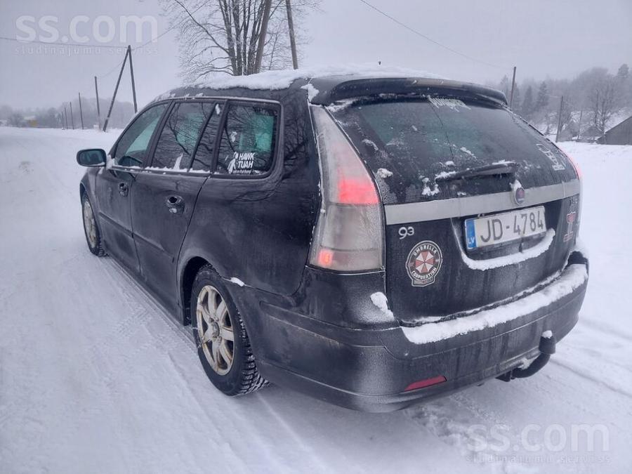 Melns Saab 9-3 2006 Tukums, ar dzinēja tilpumu 1.90 L un nobraukumu 388 tūkst. km par 1650 €, foto 6 vietnē AUTOMOTO.COM.LV