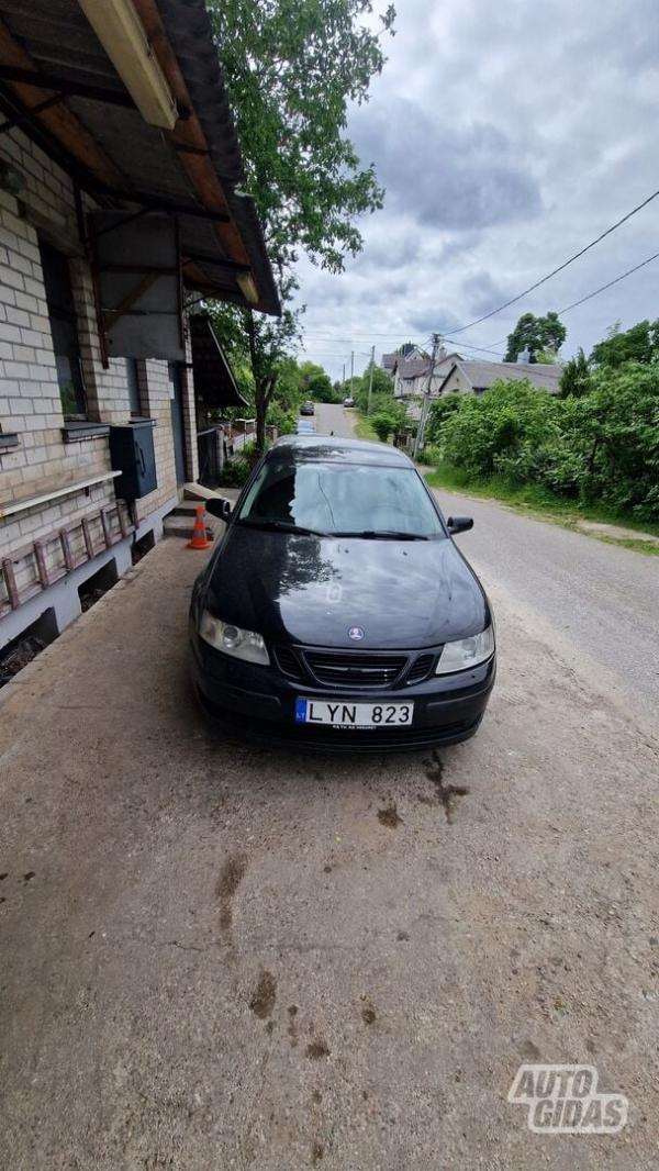 Black Saab 9-3 2006 in Vilnius, with an engine capacity of 1.90 L and mileage of 400 thousand km for 800 €, photo 4 on AUTOMOTO.COM.LV