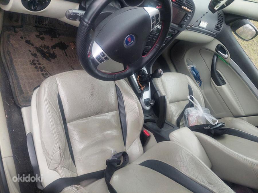 Melns Saab 9-3 2006 Kohtla-Jerve, ar dzinēja tilpumu 1.90 L un nobraukumu 418 tūkst. km par 1500 €, foto 10 vietnē AUTOMOTO.COM.LV