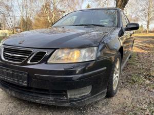 Black Saab 9-3 2006 in Klaipeda, with an engine capacity of 1.91 L and mileage of 393 thousand km for 850 €, photo  on AUTOMOTO.COM.LV
