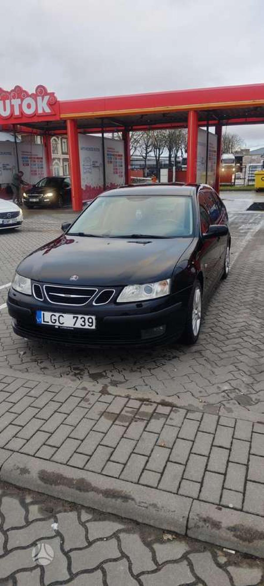 Melns Saab 9-3 2007 Kauņa, ar dzinēja tilpumu 1.91 L un nobraukumu 430 tūkst. km par 700 €, foto 1 vietnē AUTOMOTO.COM.LV