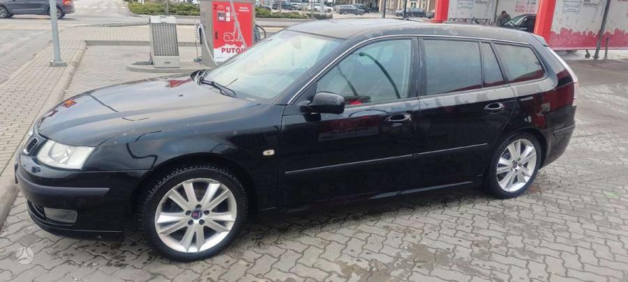 Melns Saab 9-3 2007 Kauņa, ar dzinēja tilpumu 1.91 L un nobraukumu 430 tūkst. km par 700 €, foto 2 vietnē AUTOMOTO.COM.LV