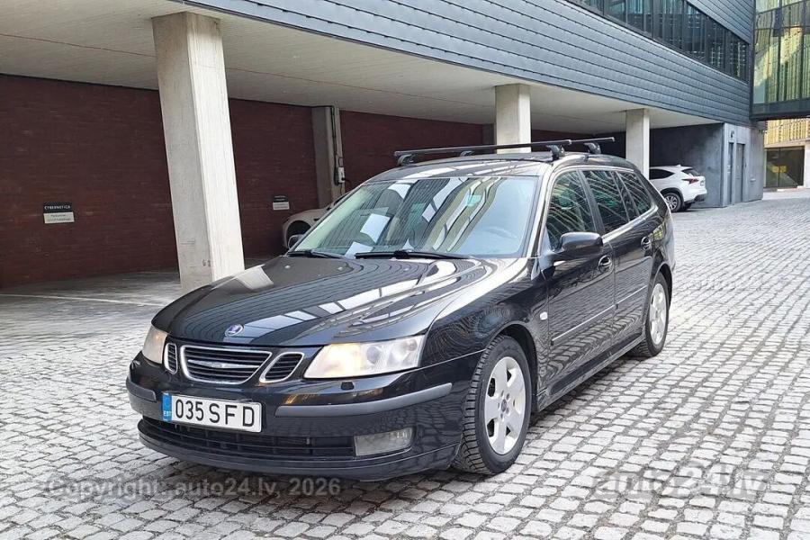 Melns Saab 9-3 2007 Tartu, ar dzinēja tilpumu 1.90 L un nobraukumu 0 tūkst. km par 2300 €, foto 3 vietnē AUTOMOTO.COM.LV