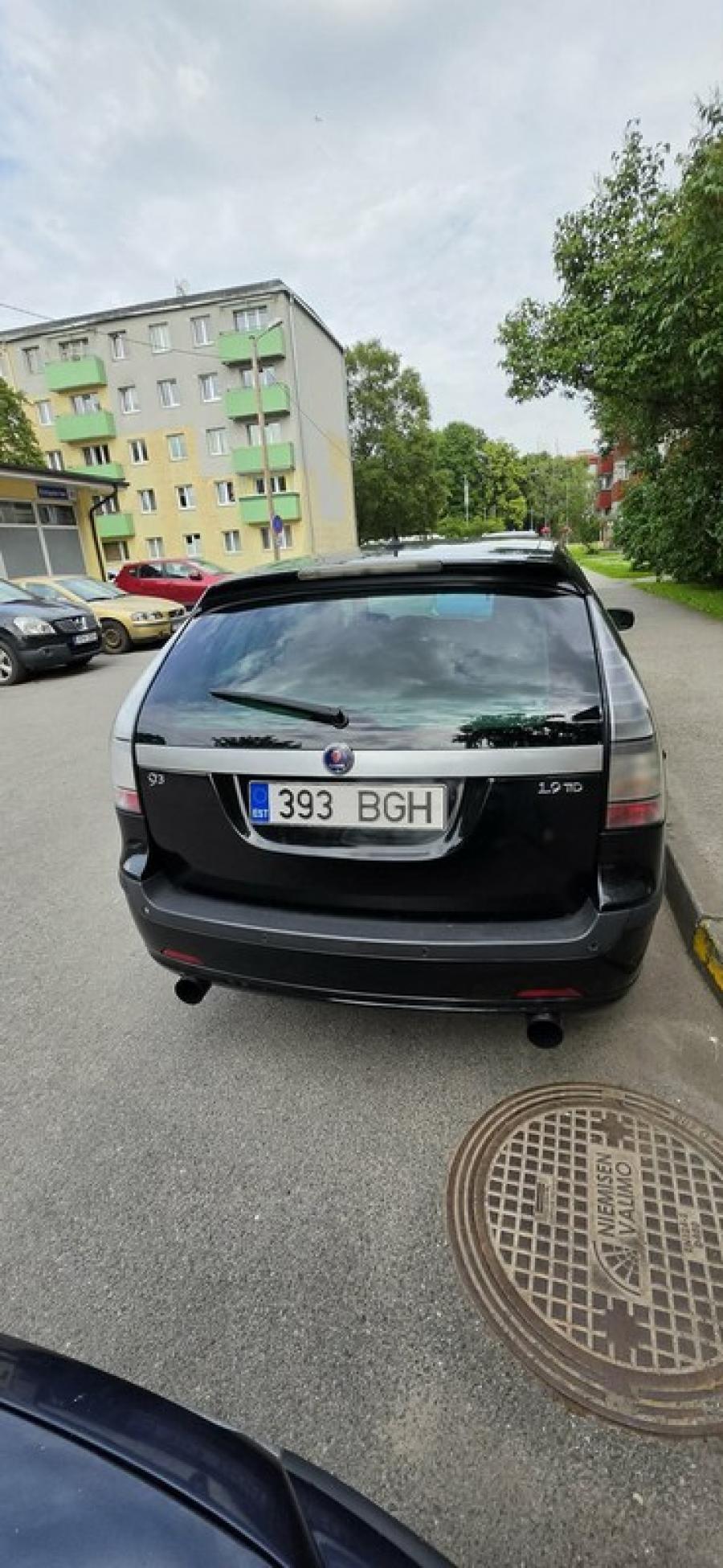 Melns Saab 9-3 2007 Tallina, ar dzinēja tilpumu 0.00 L un nobraukumu 400 tūkst. km par 1600 €, foto 6 vietnē AUTOMOTO.COM.LV