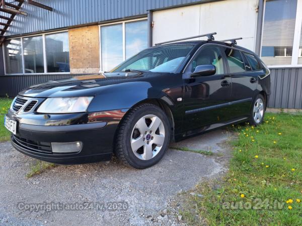 Black Saab 9-3 2007 in Tartu, with an engine capacity of 1.90 L and mileage of 365 thousand km for 2900 €, photo 1 on AUTOMOTO.COM.LV