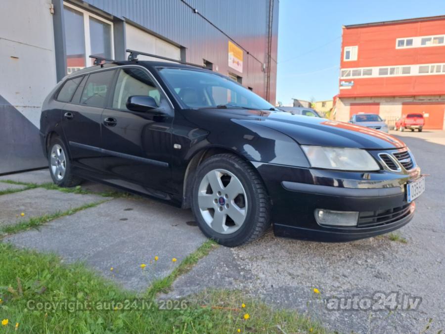 Черный Сааб 9-3 2007 в Тарту, объемом двигателя 1.90 л и пробегом 365 тыс. км за 2900 €, фото 3 на AUTOMOTO.COM.LV