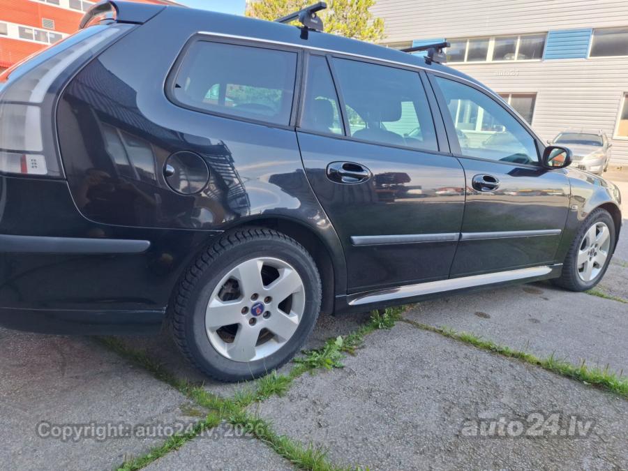 Черный Сааб 9-3 2007 в Тарту, объемом двигателя 1.90 л и пробегом 365 тыс. км за 2900 €, фото 5 на AUTOMOTO.COM.LV