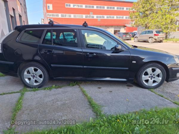 Black Saab 9-3 2007 in Tartu, with an engine capacity of 1.90 L and mileage of 365 thousand km for 2900 €, photo 8 on AUTOMOTO.COM.LV