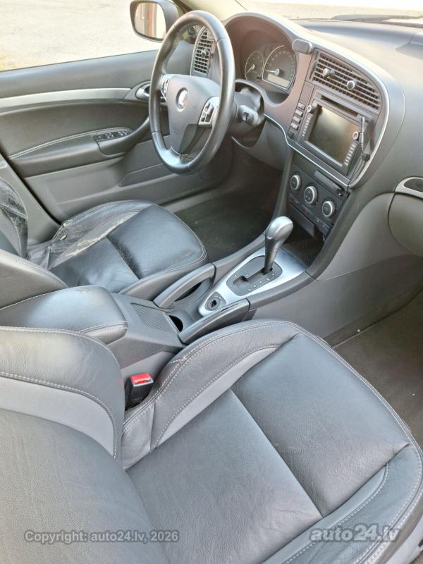 Black Saab 9-3 2007 in Tartu, with an engine capacity of 1.90 L and mileage of 365 thousand km for 2900 €, photo 9 on AUTOMOTO.COM.LV