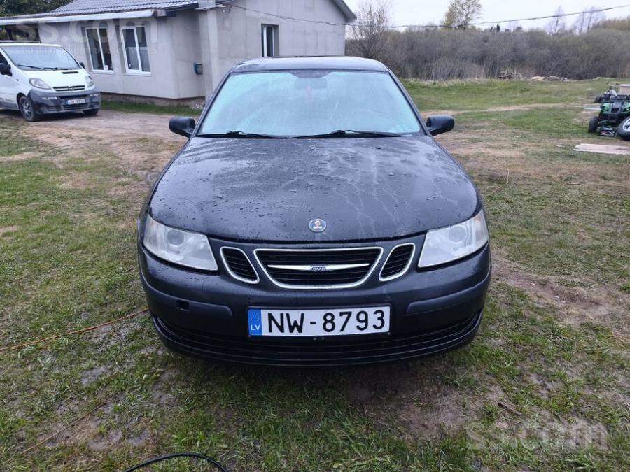 Melns Saab 9-3 2007 Preiļi, ar dzinēja tilpumu 1.90 L un nobraukumu 473 tūkst. km par 900 €, foto 1 vietnē AUTOMOTO.COM.LV