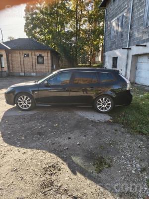 Black Saab 9-3 2007 in Dobele, with an engine capacity of 1.90 L and mileage of 328 thousand km for 2000 €, photo 4 on AUTOMOTO.COM.LV