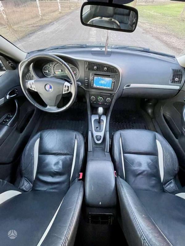 Melns Saab 9-3 2008 Kuršėnai, ar dzinēja tilpumu 1.90 L un nobraukumu 380 tūkst. km par 1950 €, foto 11 vietnē AUTOMOTO.COM.LV