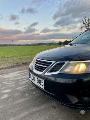 Black Saab 9-3 2008 in Kursenai, with an engine capacity of 1.90 L and mileage of 380 thousand km for 1950 €, photo 30 on AUTOMOTO.COM.LV