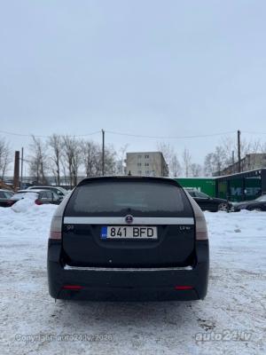 Black Saab 9-3 2008 in Tallinn, with an engine capacity of 1.90 L and mileage of 356 thousand km for 1399 €, photo 8 on AUTOMOTO.COM.LV