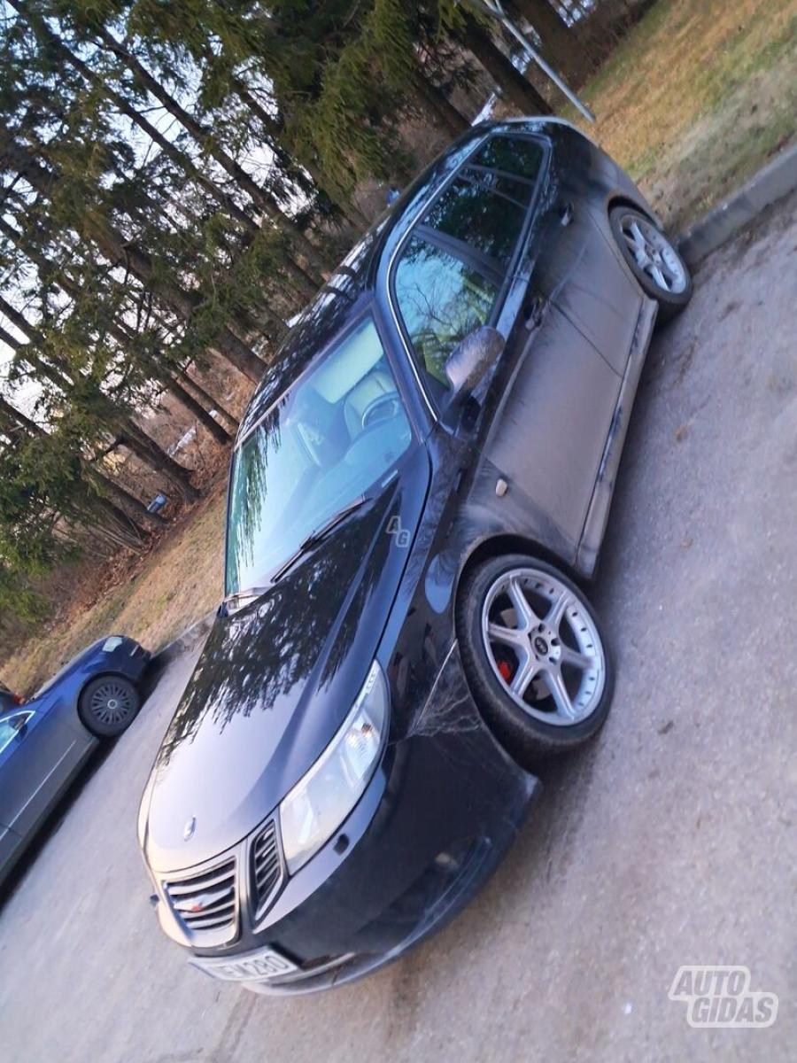 Black Saab 9-3 2008 in Alytus, with an engine capacity of 2.00 L and mileage of 400 thousand km for 800 €, photo 3 on AUTOMOTO.COM.LV