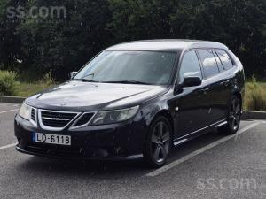 Melns Saab 9-3 2008 Rīga, ar dzinēja tilpumu 1.90 L un nobraukumu 390 tūkst. km par 1800 €, foto 3 vietnē AUTOMOTO.COM.LV