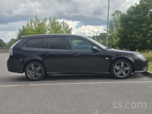 Melns Saab 9-3 2008 Rīga, ar dzinēja tilpumu 1.90 L un nobraukumu 390 tūkst. km par 1800 €, foto 5 vietnē AUTOMOTO.COM.LV