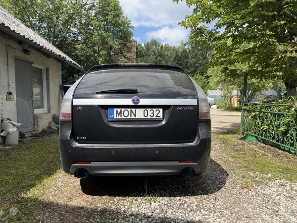 Black Saab 9-3 2008 in Taurage, with an engine capacity of 1.91 L and mileage of 295 thousand km for 1600 €, photo 3 on AUTOMOTO.COM.LV