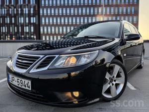 Черный Сааб 9-3 2008 в Рига, объемом двигателя 1.90 л и пробегом 363 тыс. км за 2500 €, фото 23 на AUTOMOTO.COM.LV