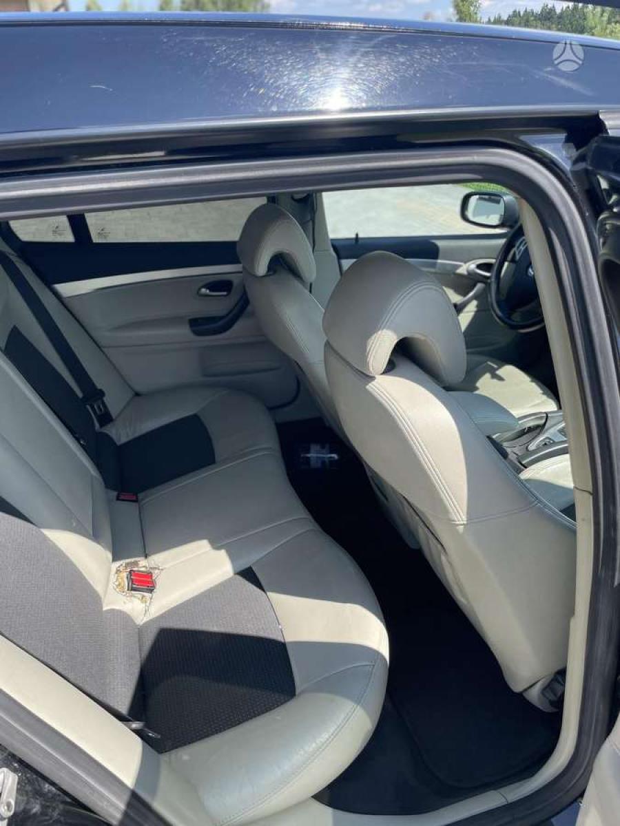 Black Saab 9-3 2008 in Vilnius, with an engine capacity of 1.91 L and mileage of 347 thousand km for 1750 €, photo 18 on AUTOMOTO.COM.LV