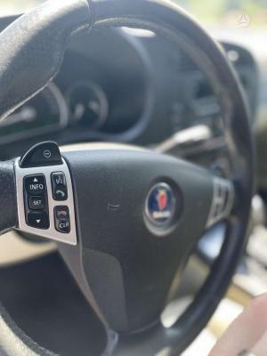Black Saab 9-3 2008 in Vilnius, with an engine capacity of 1.91 L and mileage of 347 thousand km for 1750 €, photo 19 on AUTOMOTO.COM.LV