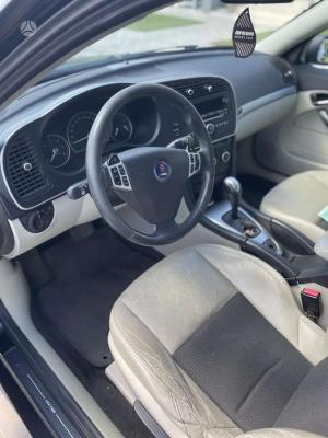 Black Saab 9-3 2008 in Vilnius, with an engine capacity of 1.91 L and mileage of 347 thousand km for 1750 €, photo 23 on AUTOMOTO.COM.LV