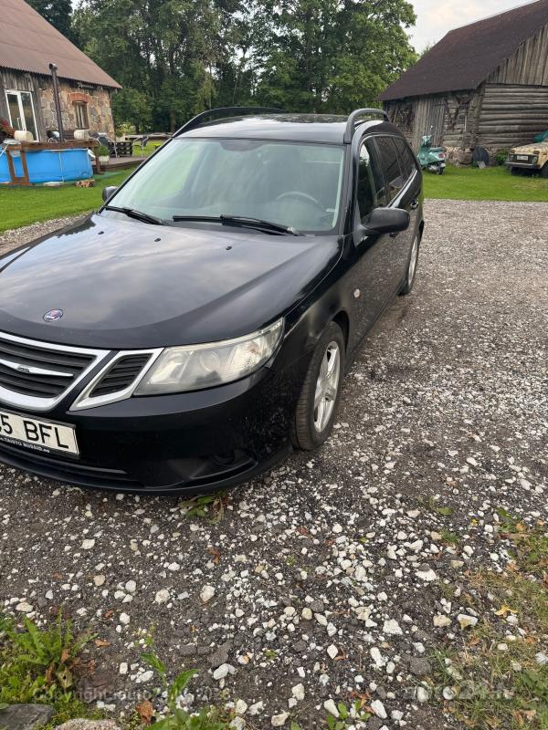 Black Saab 9-3 2008 in Rapla, with an engine capacity of 1.90 L and mileage of 0 thousand km for 1000 €, photo 3 on AUTOMOTO.COM.LV