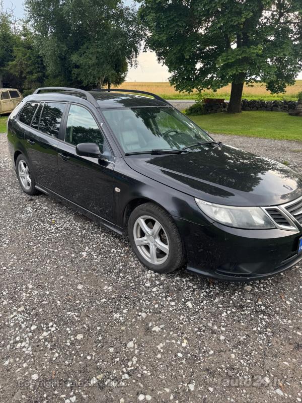 Black Saab 9-3 2008 in Rapla, with an engine capacity of 1.90 L and mileage of 0 thousand km for 1000 €, photo 2 on AUTOMOTO.COM.LV