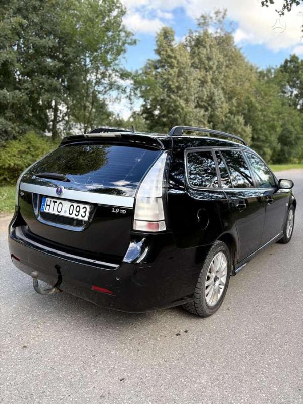 Melns Saab 9-3 2008 Viļņa, ar dzinēja tilpumu 1.91 L un nobraukumu 375 tūkst. km par 980 €, foto 6 vietnē AUTOMOTO.COM.LV