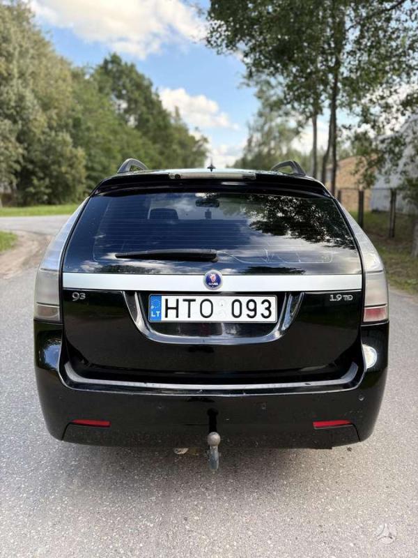 Melns Saab 9-3 2008 Viļņa, ar dzinēja tilpumu 1.91 L un nobraukumu 375 tūkst. km par 980 €, foto 8 vietnē AUTOMOTO.COM.LV