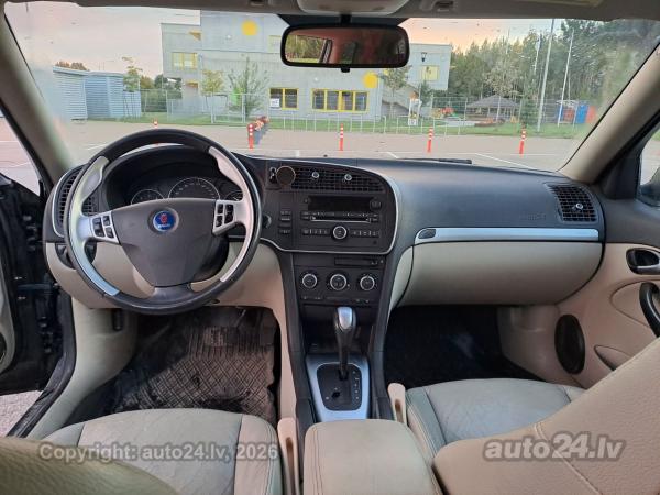 Black Saab 9-3 2008 in Tallinn, with an engine capacity of 1.90 L and mileage of 385 thousand km for 2490 €, photo 7 on AUTOMOTO.COM.LV
