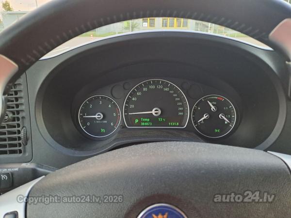 Black Saab 9-3 2008 in Tallinn, with an engine capacity of 1.90 L and mileage of 385 thousand km for 2490 €, photo 9 on AUTOMOTO.COM.LV