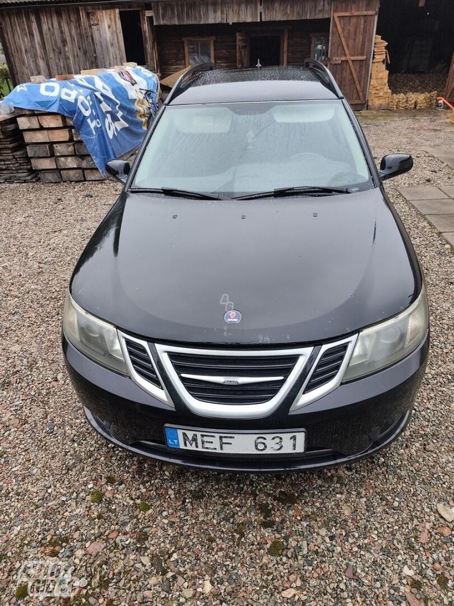 Melns Saab 9-3 2008 Telšiai, ar dzinēja tilpumu 1.90 L un nobraukumu 394 tūkst. km par 750 €, foto 1 vietnē AUTOMOTO.COM.LV
