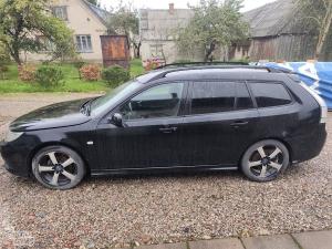 Melns Saab 9-3 2008 Telšiai, ar dzinēja tilpumu 1.90 L un nobraukumu 394 tūkst. km par 750 €, foto 5 vietnē AUTOMOTO.COM.LV